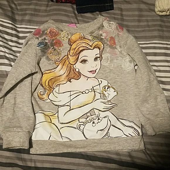 Disney | Jackets & Coats | Disney Belle Sweater And Aurora Jacket ...